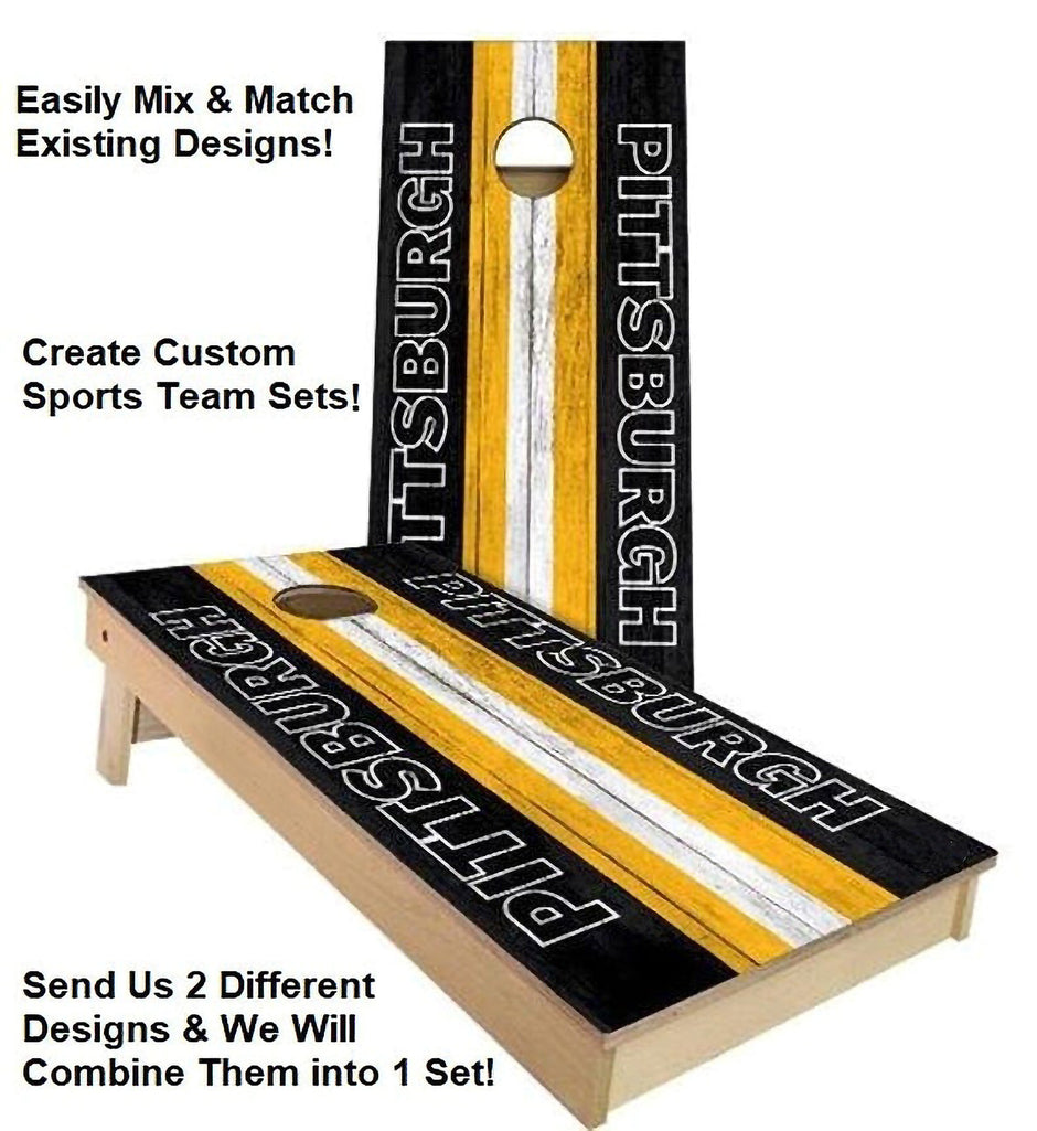 Custom Cornhole Boards | Corn Hole Game Sets | Skip's Garage