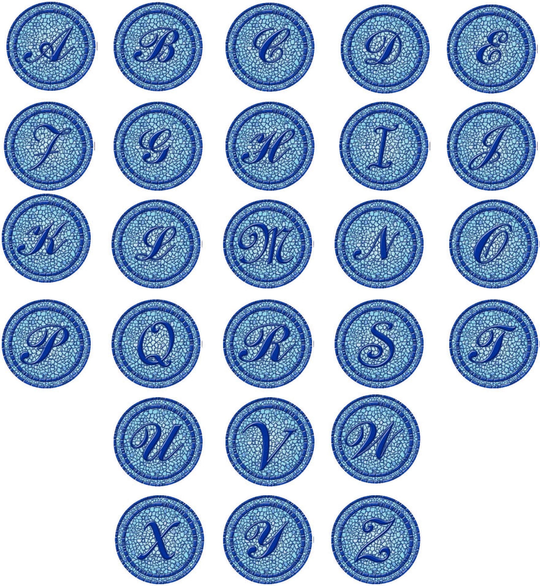 Custom Monogram Decorative Poolmat